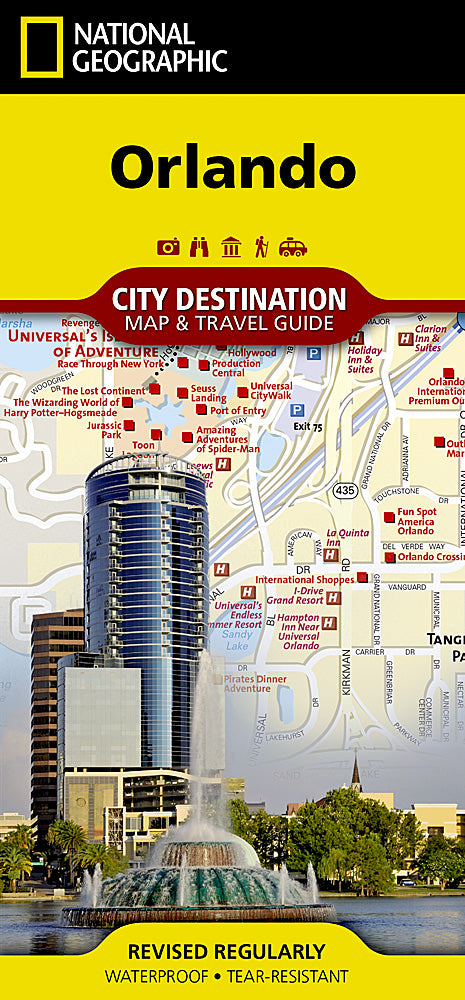 Orlando: City Destination Map and Travel Guide – Natural Resources Map ...