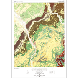 Geologic map of the Agate quadrangle, Grand County, Utah (M-168 ...