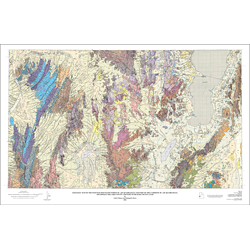 Geologic map of the Wah Wah Mountains North 30' x 60' quadrangle and p ...