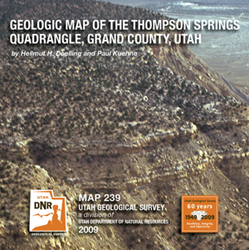 Geologic map of the Thompson Springs quadrangle, Grand County, Utah (M ...