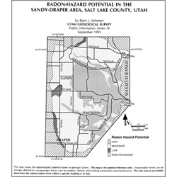 Radon-hazard potential in the Sandy-Draper area, Salt Lake County, Uta ...