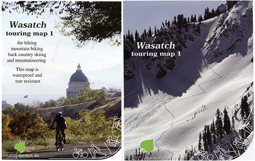 Wasatch Touring Map 1 – Natural Resources Map & Bookstore